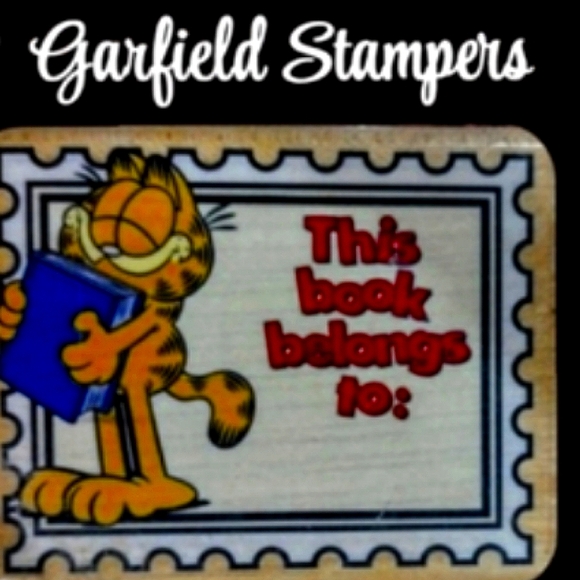 Rubber Stampede | Design | 3 Vintage Rubber Stamp 978 Garfield This ...